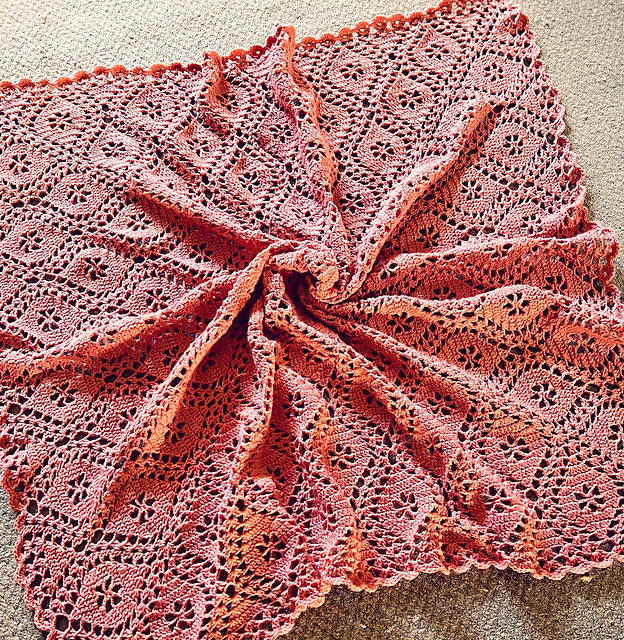 Ravelry: Flora Lanterna Square Blanket pattern by The Crochet Fix