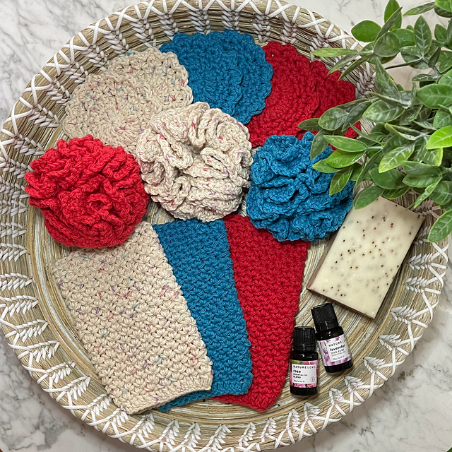 Ravelry: Gina's Spa Set pattern by The Crochet Village
