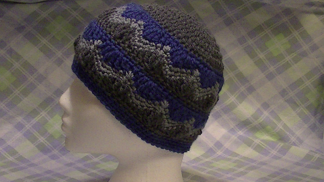 Ravelry: Wave Beanie pattern by TheCrochetZombie