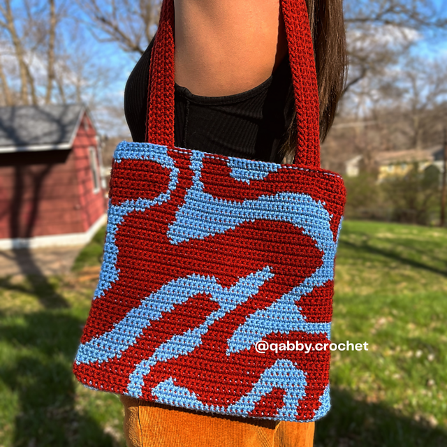 Ravelry: The Lava Tote pattern by The Disco Loop