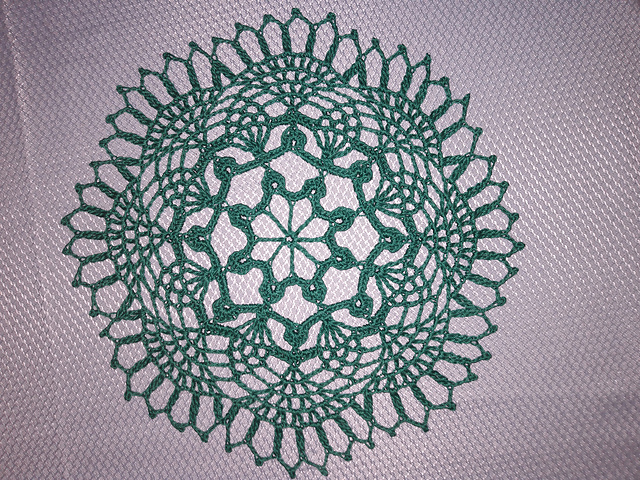 Ravelry: The Pine Doily pattern by Quinn Rose