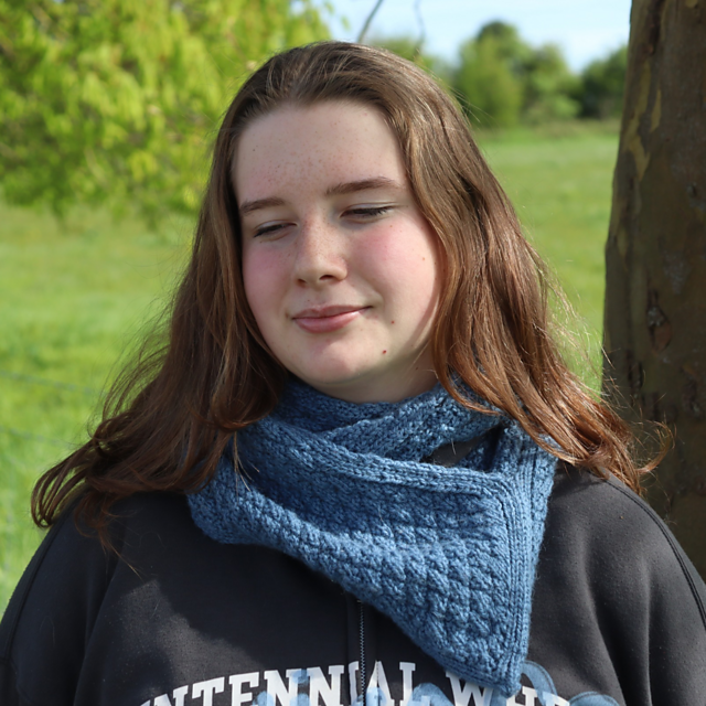 Ravelry: Errigal Infinity Scarf pattern by Ciara Doyle