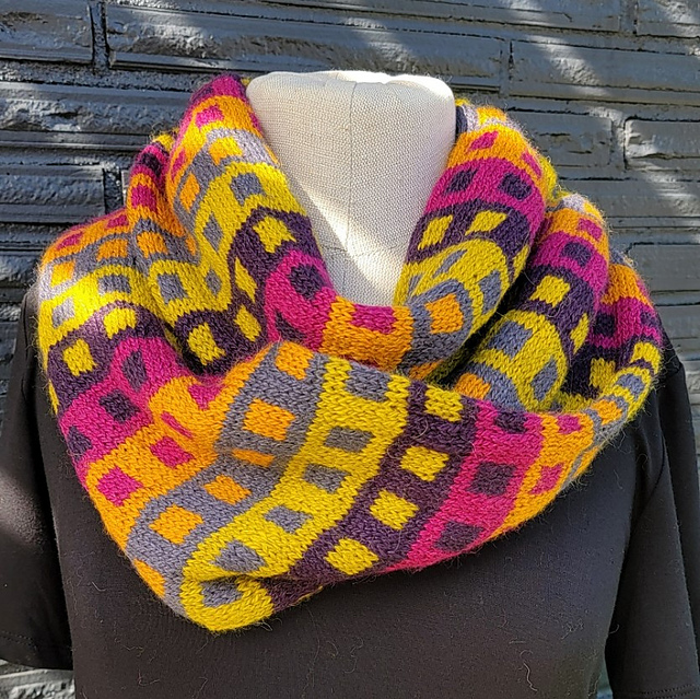 Ravelry: Square Loop Cowl pattern by Fiber Gallery