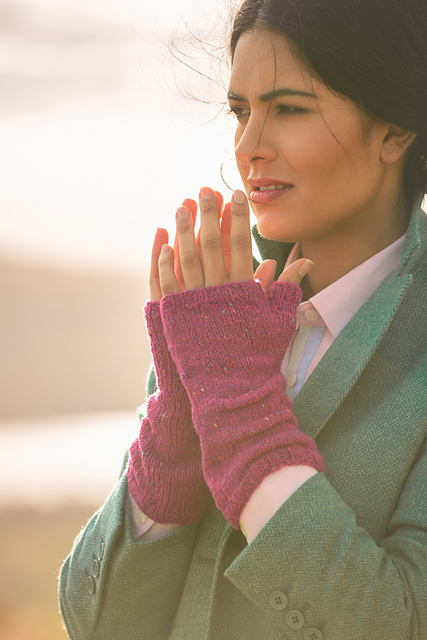 Ravelry: St. Bega Mitts pattern by Emma Welford