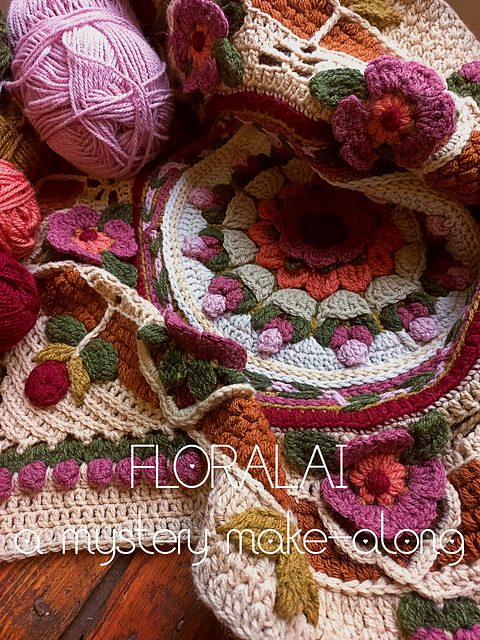 Ravelry: FLORALAI pattern by The Floral Hook
