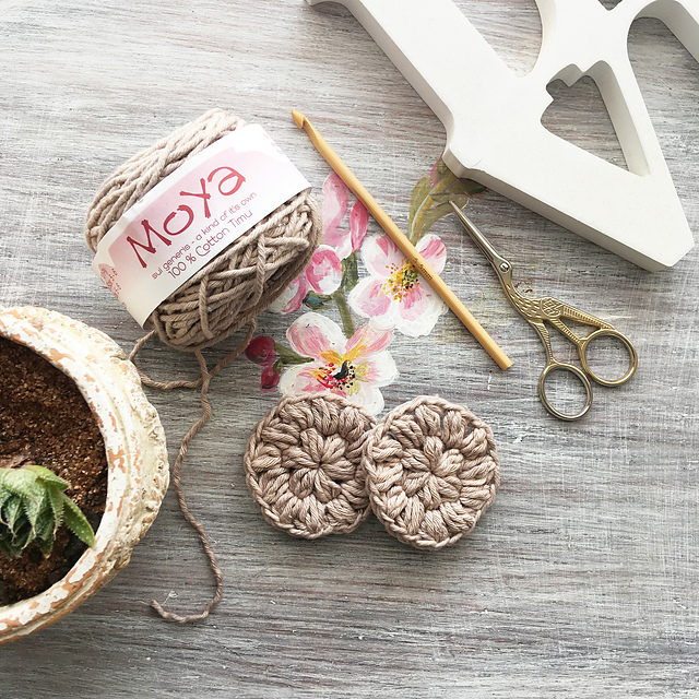 Ravelry: Reusable Face Rounds pattern by Chane - The Frogging Fox