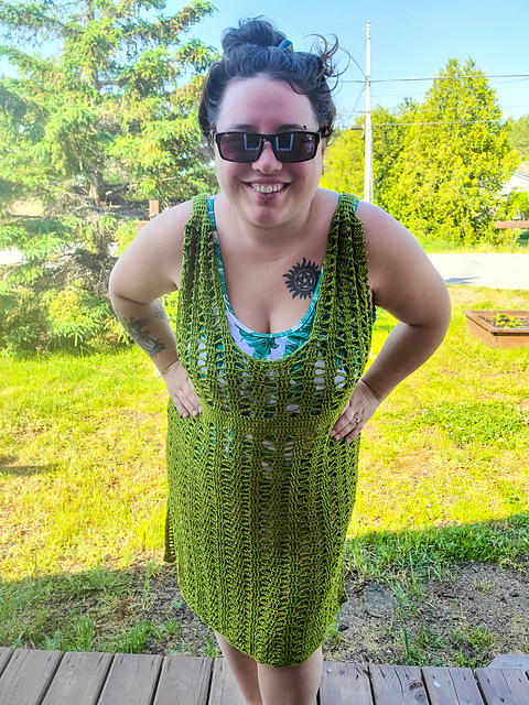 Ravelry: Ladder Lace Cover-up pattern by The Frosted Stitch