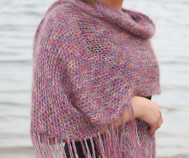 Ravelry: Summer Elegance Shawl pattern by Authentic Knitting Board