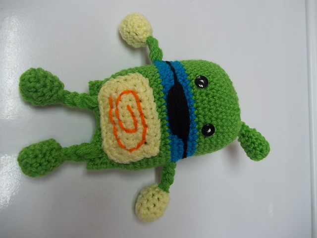 Ravelry: Umi Bot Inspired stuffy pattern by Tifny McCammon