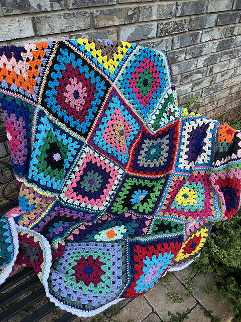 Ravelry: Palette Throw pattern by Amy Kate Sutherland