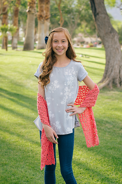 Ravelry: Peach Scarf pattern by Kenneth Cormier