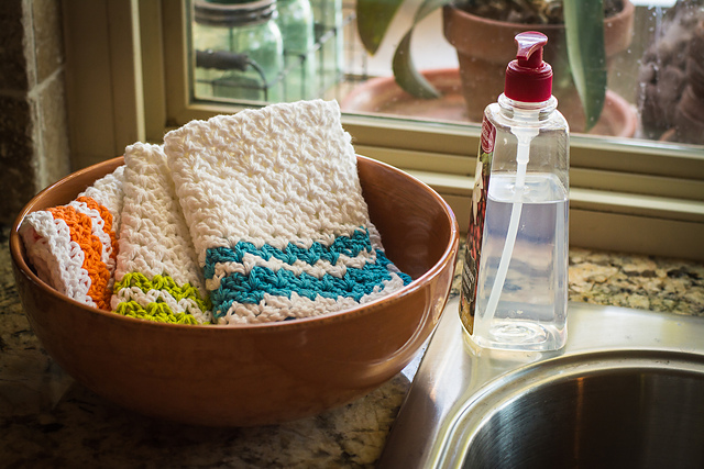 Ravelry: Trio Dishcloths pattern by Kenneth Cormier
