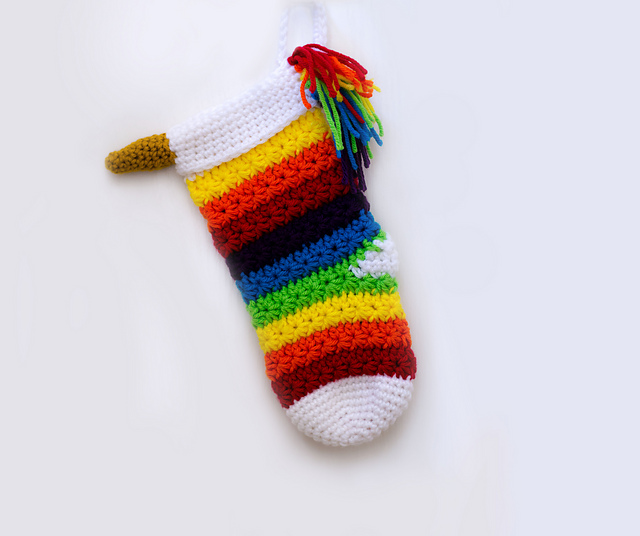 Ravelry: Christmas Magic Stocking pattern by LauraMae Fanelli