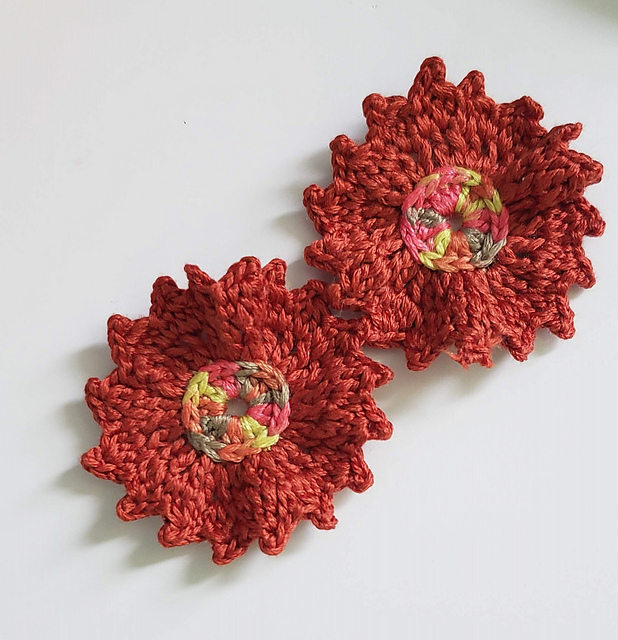 Ravelry: Ray of Hope Earrings pattern by Christine Botelho