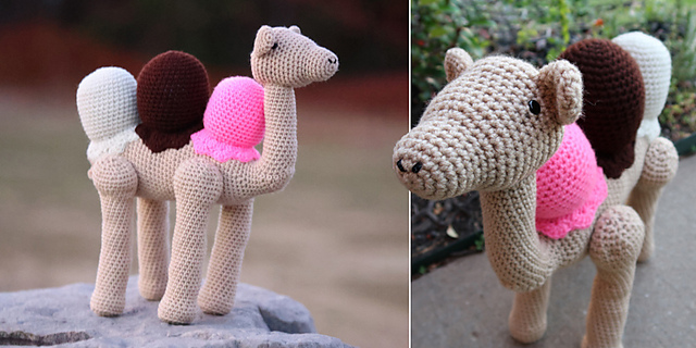 Ravelry: Ice Cream Camel Sundae pattern by Reci Washington