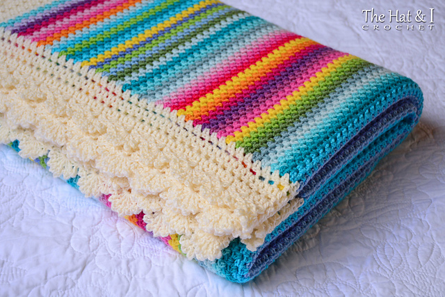 Ravelry: Crayon Box Blanket pattern by Marken of The Hat & I
