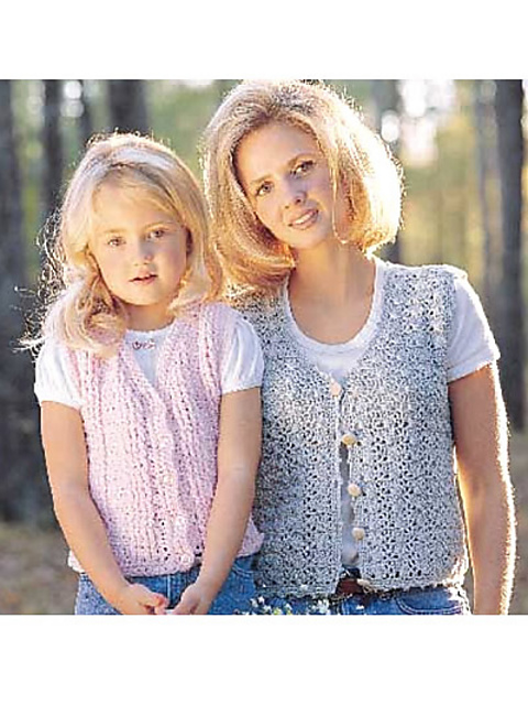 Ravelry: Springtime Lace Vest pattern by Melissa Leapman