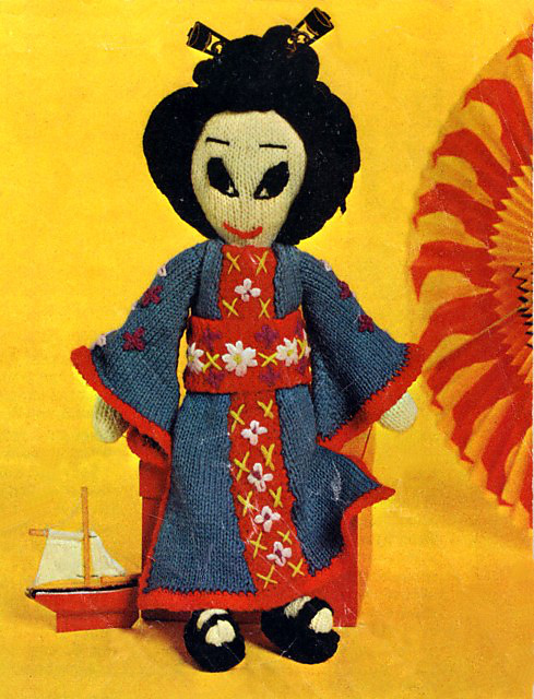 Ravelry: Geisha Girl pattern by Patons & Baldwins