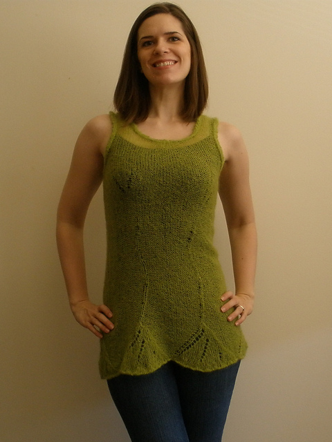 Ravelry: Ginkgo Camisole pattern by Andrea Babb