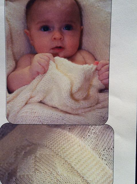 Ravelry: Heirloom Baby Blanket pattern by Mary Ellen Langieri