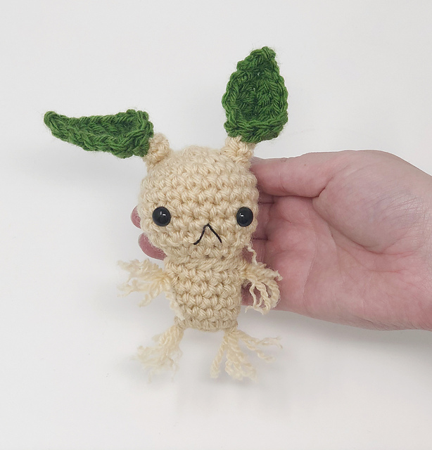 Ravelry: Potted Mandrake pattern by Jessica Fishman