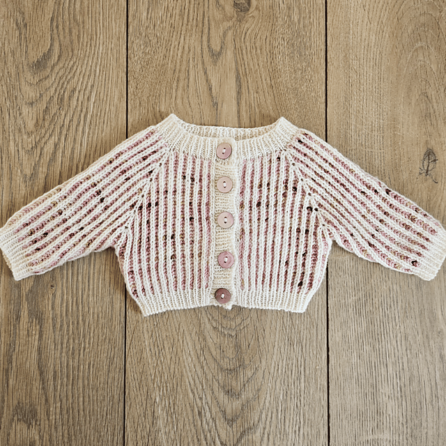 Ravelry: Marionberry Newborn Cardigan pattern by KnitQ