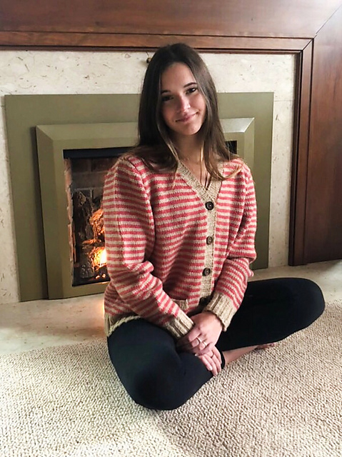 Ravelry: Campus Cardigan pattern by Steph Boozer