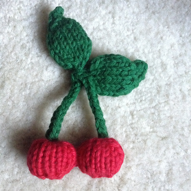 Ravelry: Pair of Cherries pattern by Ilana R. Marks