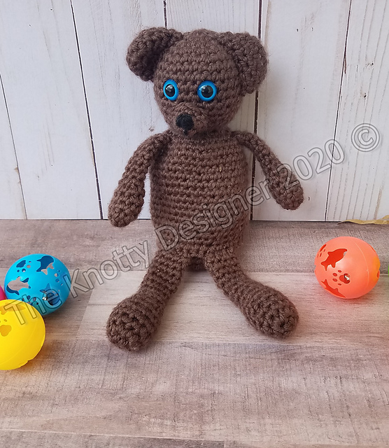 Ravelry: Berry the Bear Mini Keeper pattern by Angel Brandon