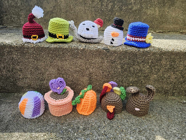 Ravelry: Seasonal Snails pattern by Brittany Umbaugh