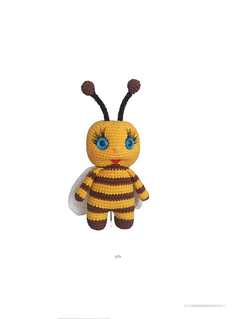 Ravelry: Bee pattern by Viktoria Bakuta