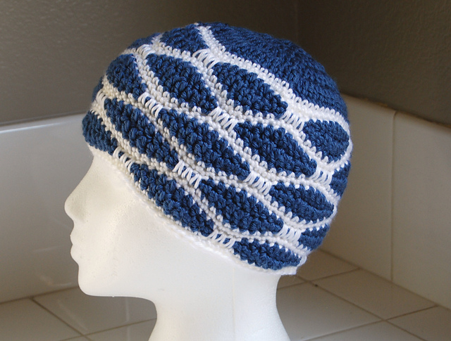 Ravelry: Tortoise Shell Hat pattern by Amy Depew