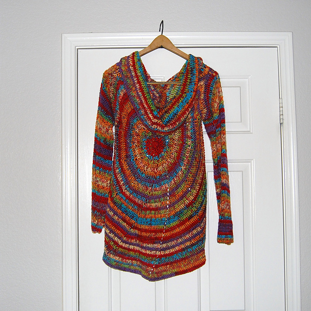 Ravelry: Pinwheel Sweater pattern by Amy Depew