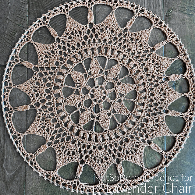 Ravelry: Dreamcatcher Mandala Wall Hanging pattern by Dorianna Rivelli