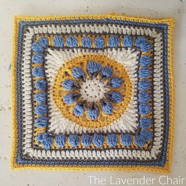 Ravelry: Tuscan Flower Square pattern by Dorianna Rivelli