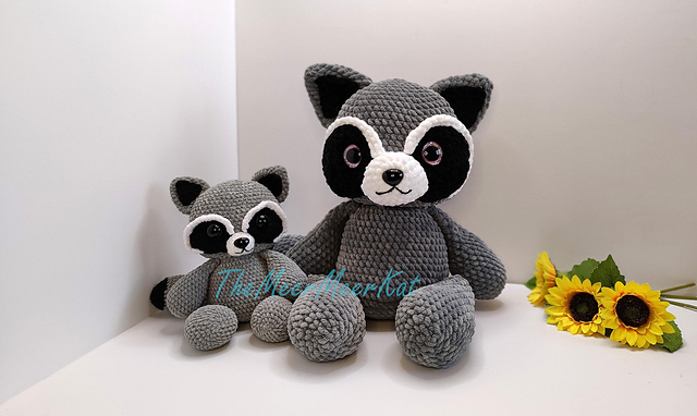 Ravelry: Ricky the Raccoon Plushie pattern by Carrine Ng
