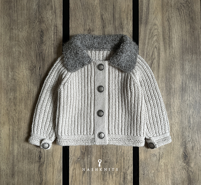 Ravelry: Zen Jacket Mini pattern by Nashwa Sakr