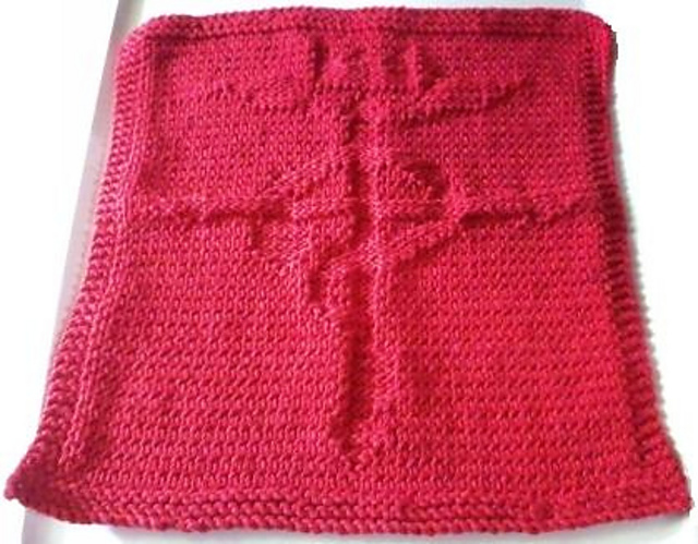 Ravelry: Full Metal Alchemist Flamel Cross Washcloth pattern by ...