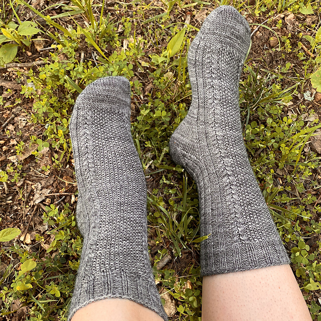 Ravelry: Stag Patronus Socks pattern by Sarah Wilson
