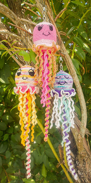 Ravelry: Miniature Crochet Jellyfish pattern by Sydney Bosque