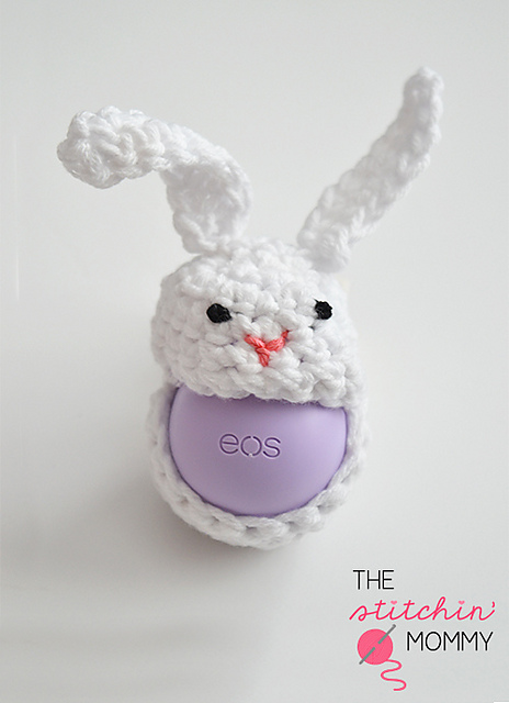 Ravelry: Bunny Eos Lip Gloss Pouch pattern by Amy Ramnarine
