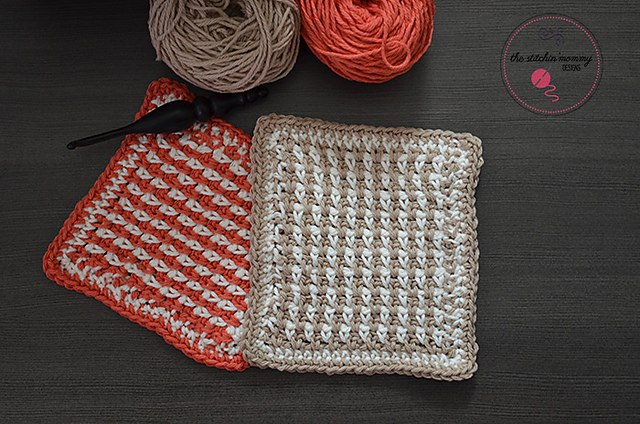 Ravelry: Linen Stitch Dishcloth pattern by Amy Ramnarine