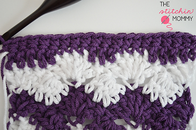 Ravelry: Fancy Shells Afghan Square pattern by Amy Ramnarine