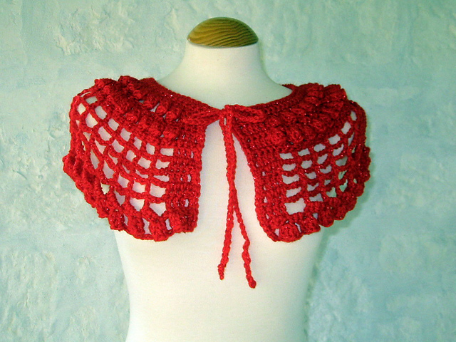 Ravelry: Cleopatra Capelet pattern by The Sunroomuk