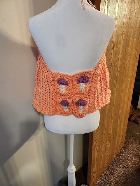 Ravelry: Crochet Mushroom Granny Square Rectangles pattern by Desiree ...