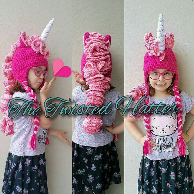 Ravelry: The Twisted Unicorn pattern by Natalie Allen