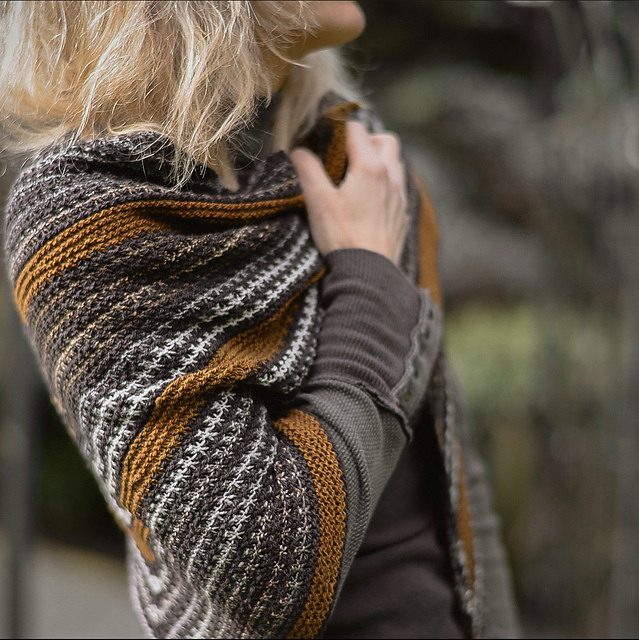 Ravelry: Hawkins Wrap pattern by Heidi May