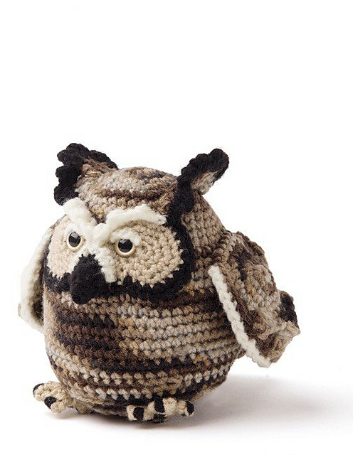 Ravelry: Great Horned Owl pattern by Jessica Boyer