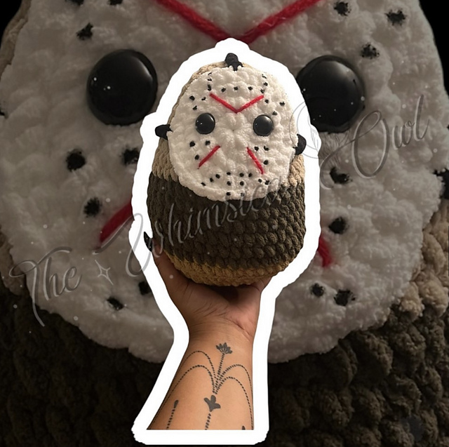 Ravelry: Masked Murderer Plushie pattern by Allyson Noelle