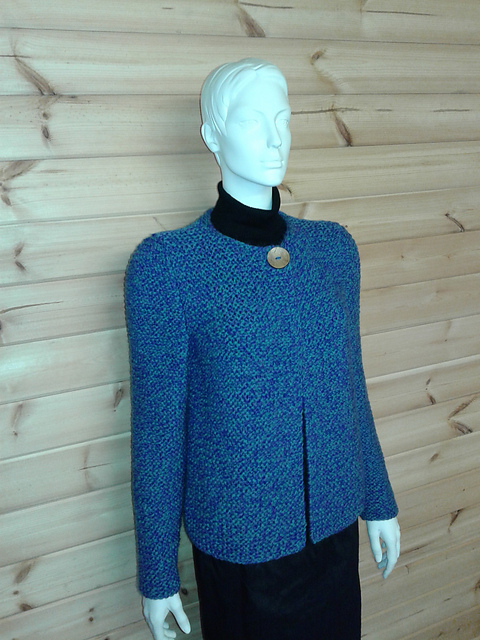 Ravelry: Chunky Garter Stitch Jacket pattern by Sue Goldthorpe